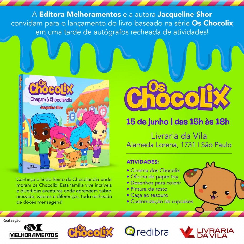 OS CHOCOLIX - DAS TELAS PARA OS LIVROS - CANAL INFANTIL